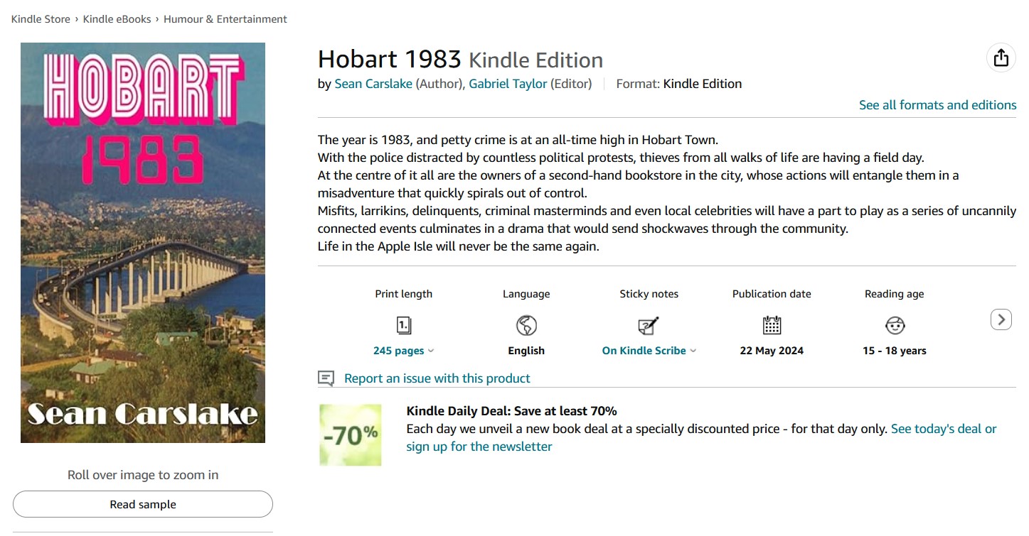 Hobart 1983 | Sean Carslake